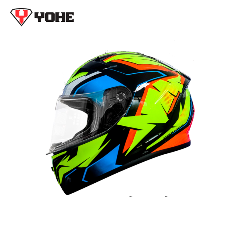 CASCO YOHE Y978 ROJO/AMARILLO/AZUL – Lucero tu tienda online!