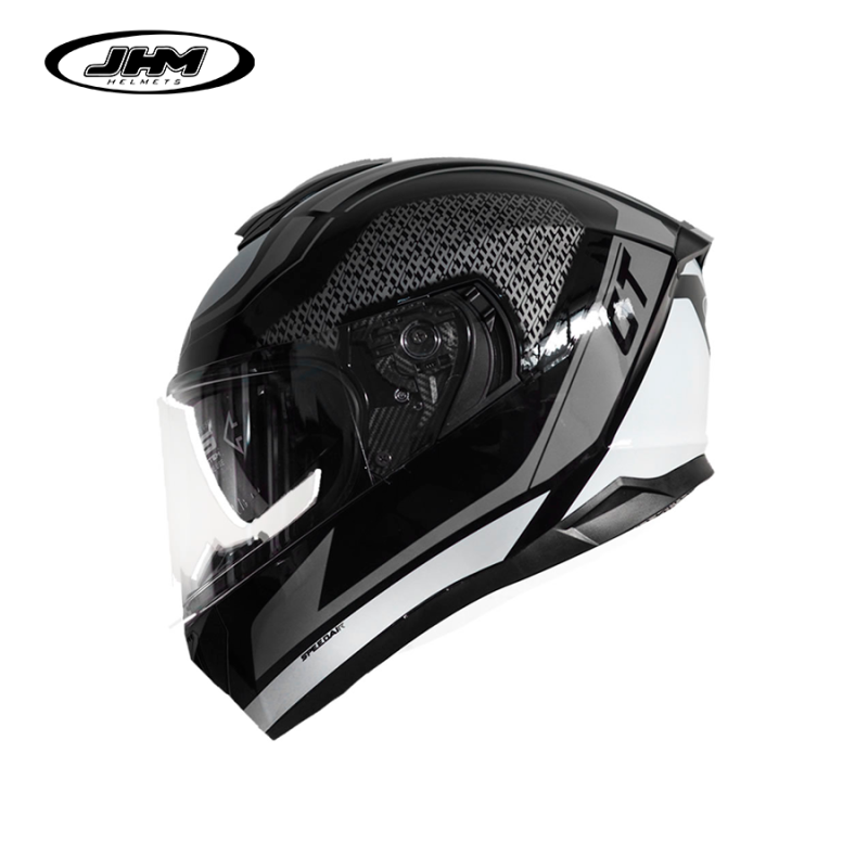 CASCO JHM 802 GT NEGRO/GRIS – Lucero tu tienda online!