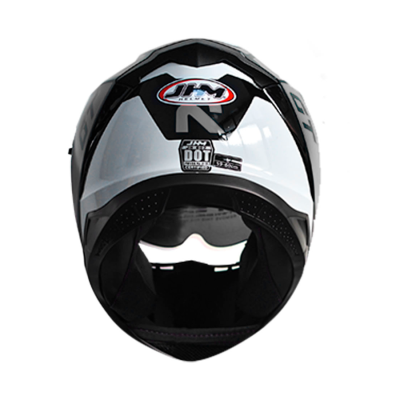 CASCO JHM 802 GT NEGRO/GRIS – Lucero tu tienda online!