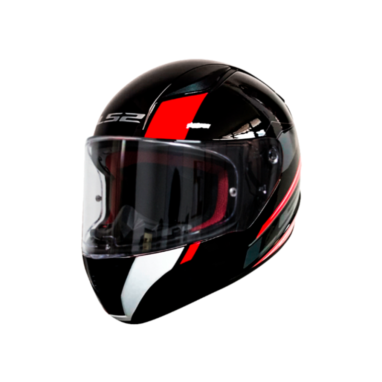 CASCO LS2 FF353 DRIVEWAY NEGRO/ROJO – Lucero tu tienda online!